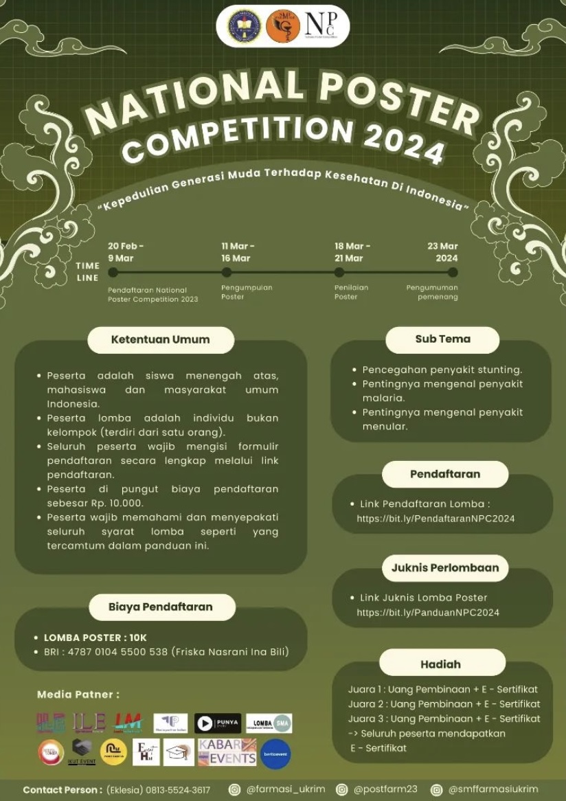 INFO LOMBA NON AKADEMIK – HIMPUNAN MAHASISWA GIZI