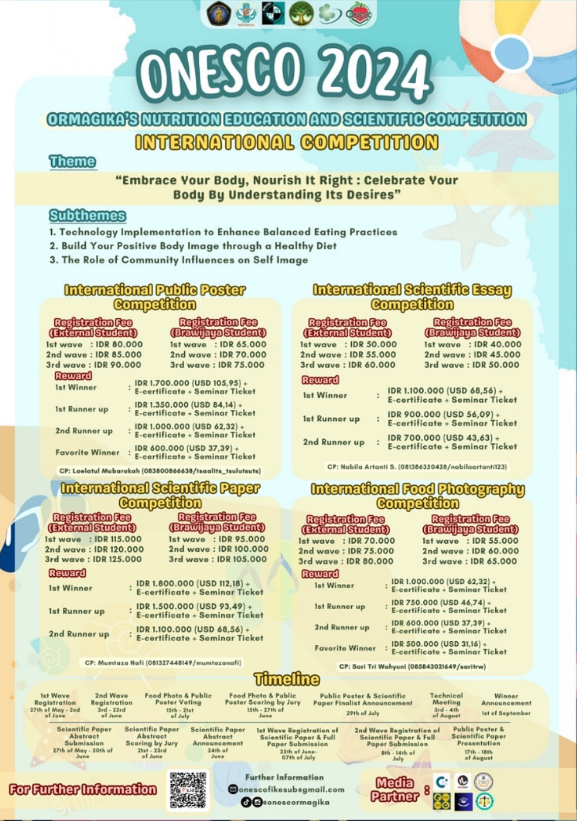 INFO LOMBA NON AKADEMIK – HIMPUNAN MAHASISWA GIZI