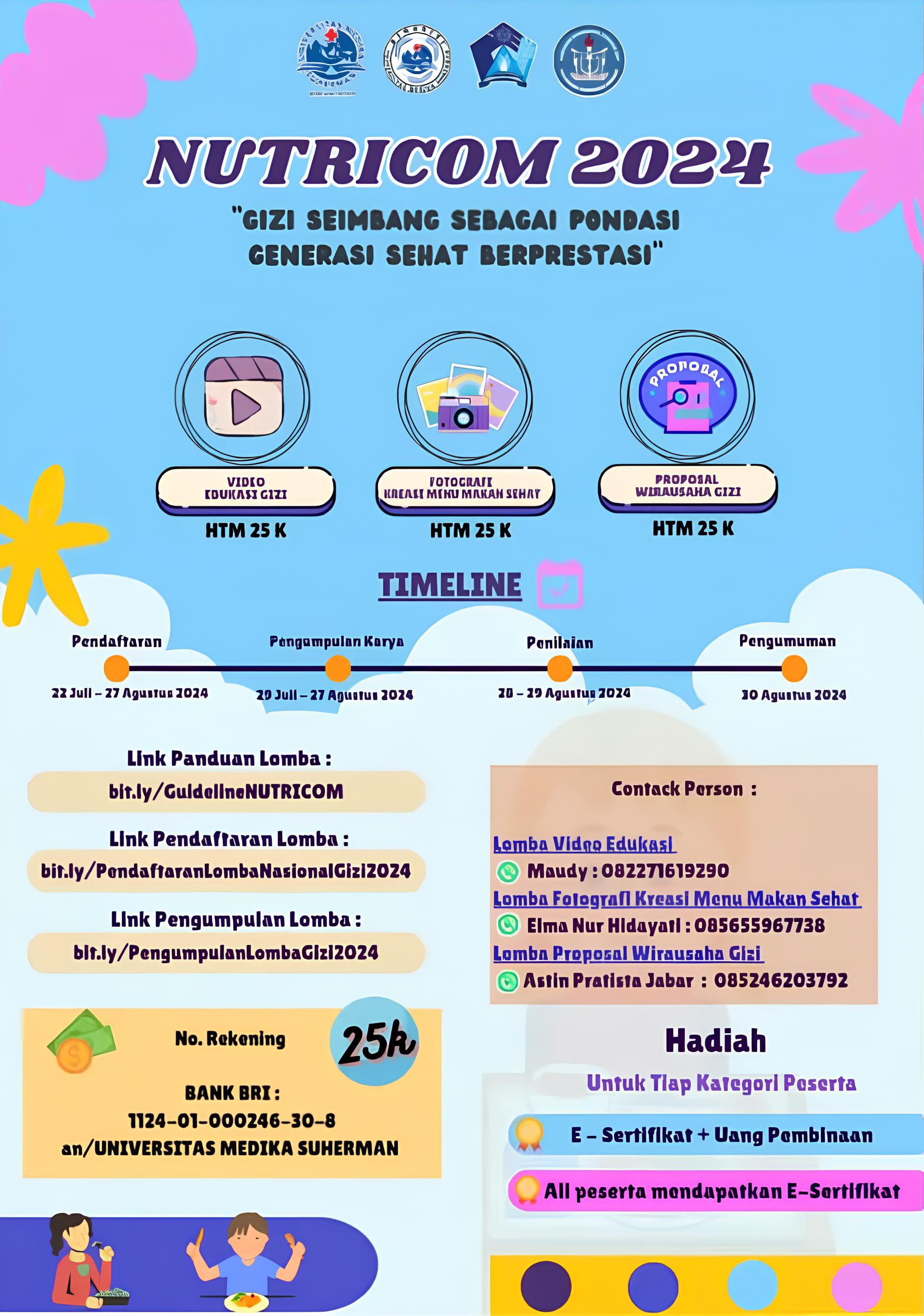 INFO LOMBA NON AKADEMIK – HIMPUNAN MAHASISWA GIZI